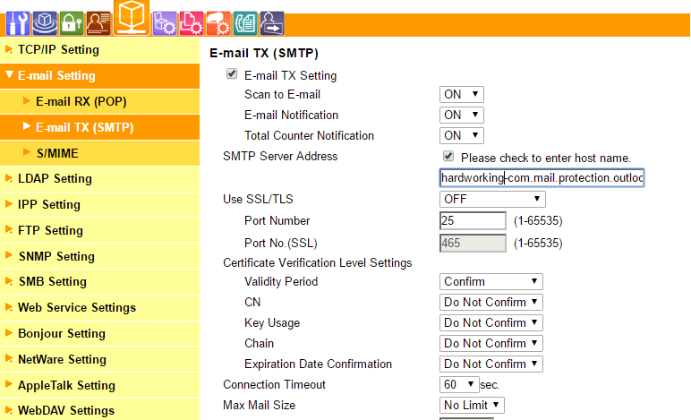 QUE.com Office 365 Generic MX Records mail.global.frontbridge.com retired