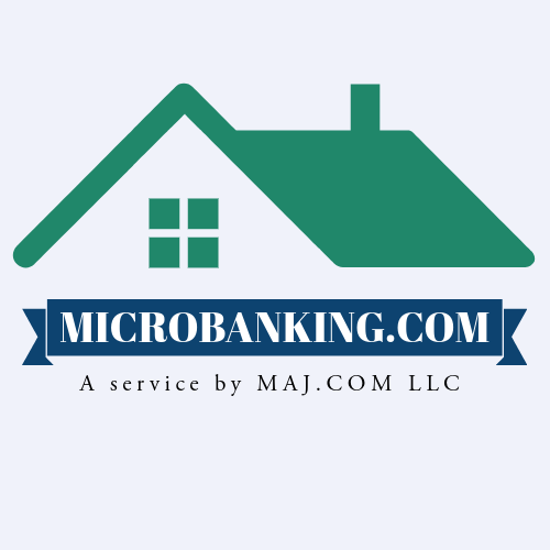 QUE.com Microbanking.com logo v1