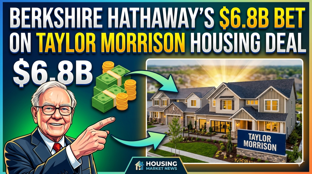 Berkshire Hathaway’s $6.8B Bet on Taylor Morrison Housing Deal - QUE.com
